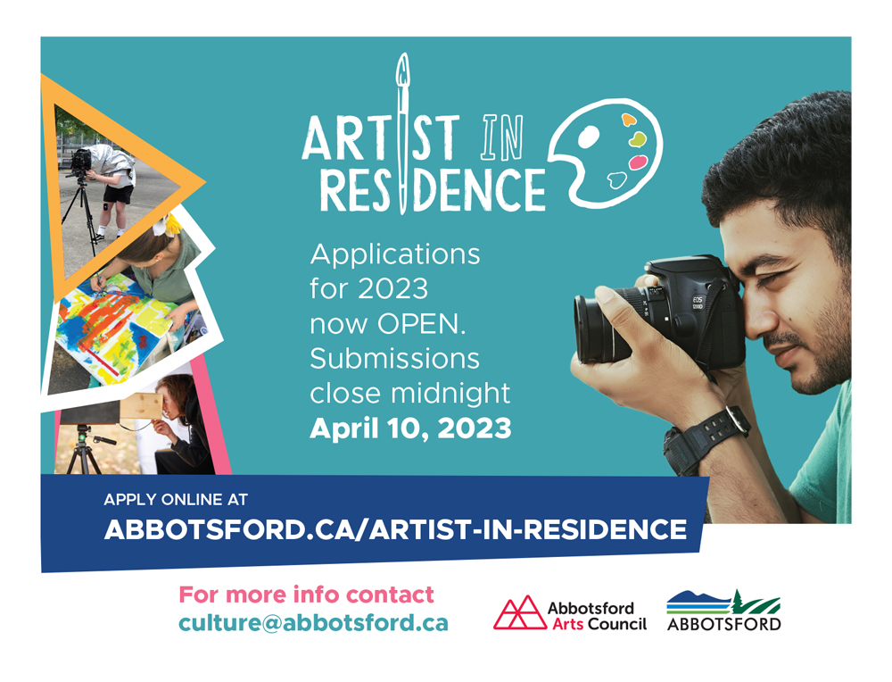 City of Abbotsford looking for their next Artist in Residence - UFV ...