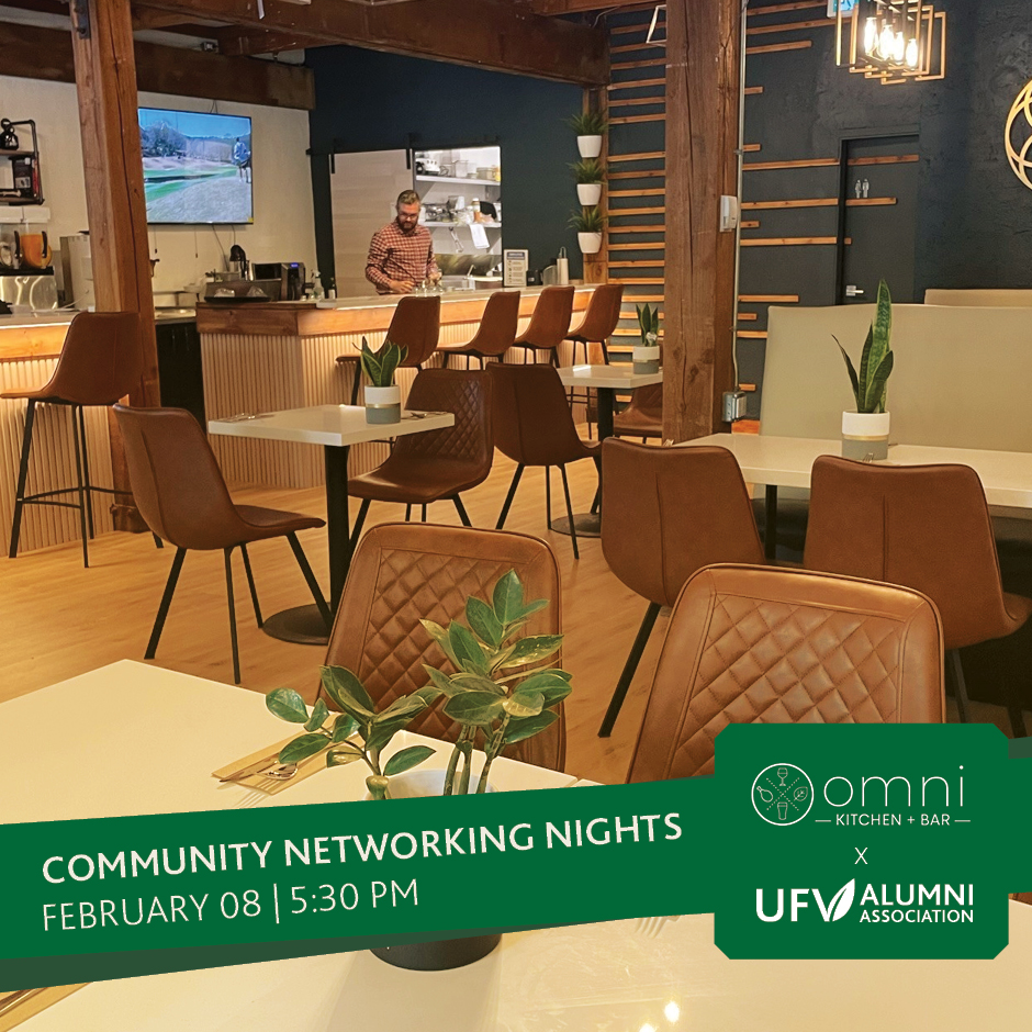 Community Networking Nights @ Omni Kitchen + Bar - UFV AlumniUFV Alumni